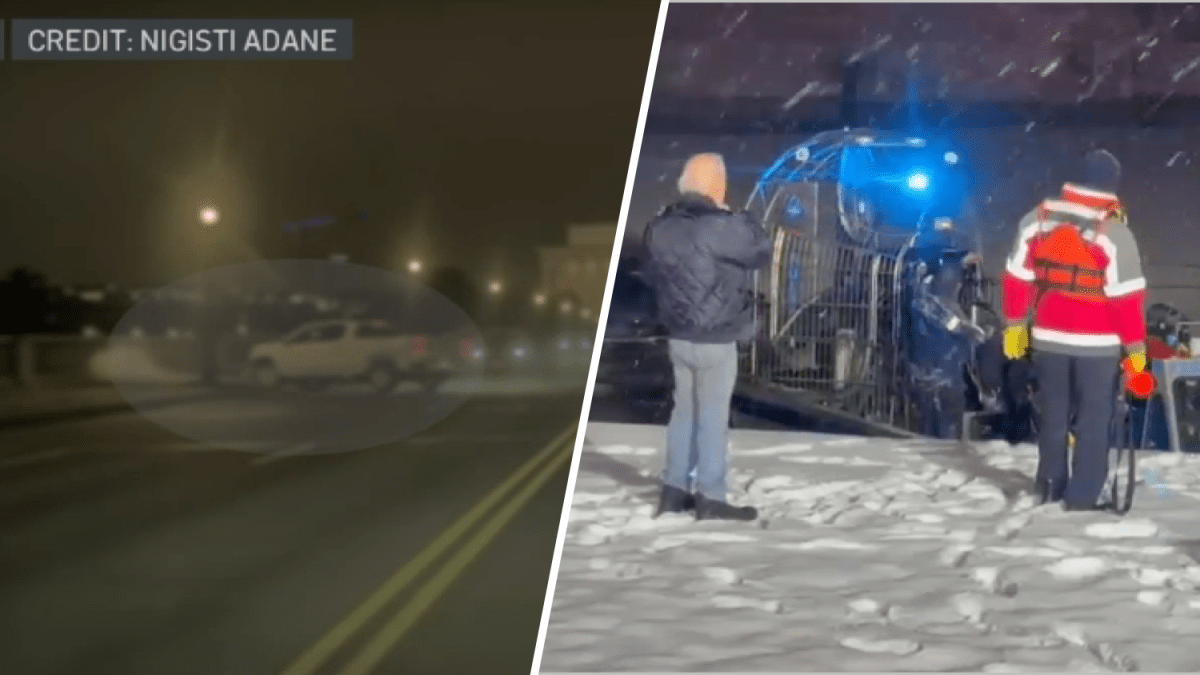 Video shows pickup crash on Memorial Bridge, plunge into Potomac – NBC4 ...