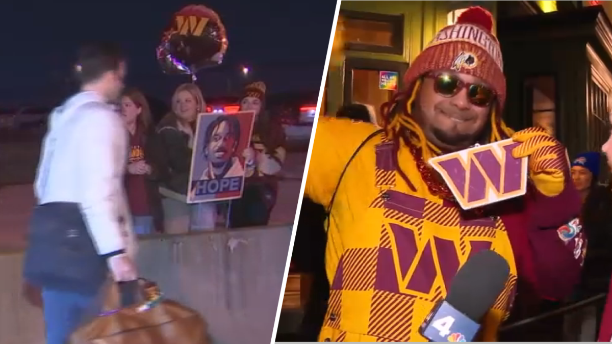 ‘Magical ride’: Commanders fans react as amazing season ends – NBC4 ...