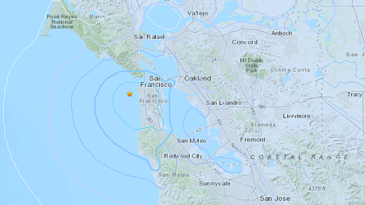 3.7 magnitude earthquake strikes in San Francisco – NBC4 Washington