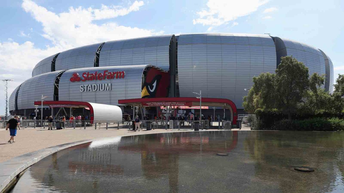 Rams unveil turf at State Farm Stadium for Wild Card game – NBC4 Washington