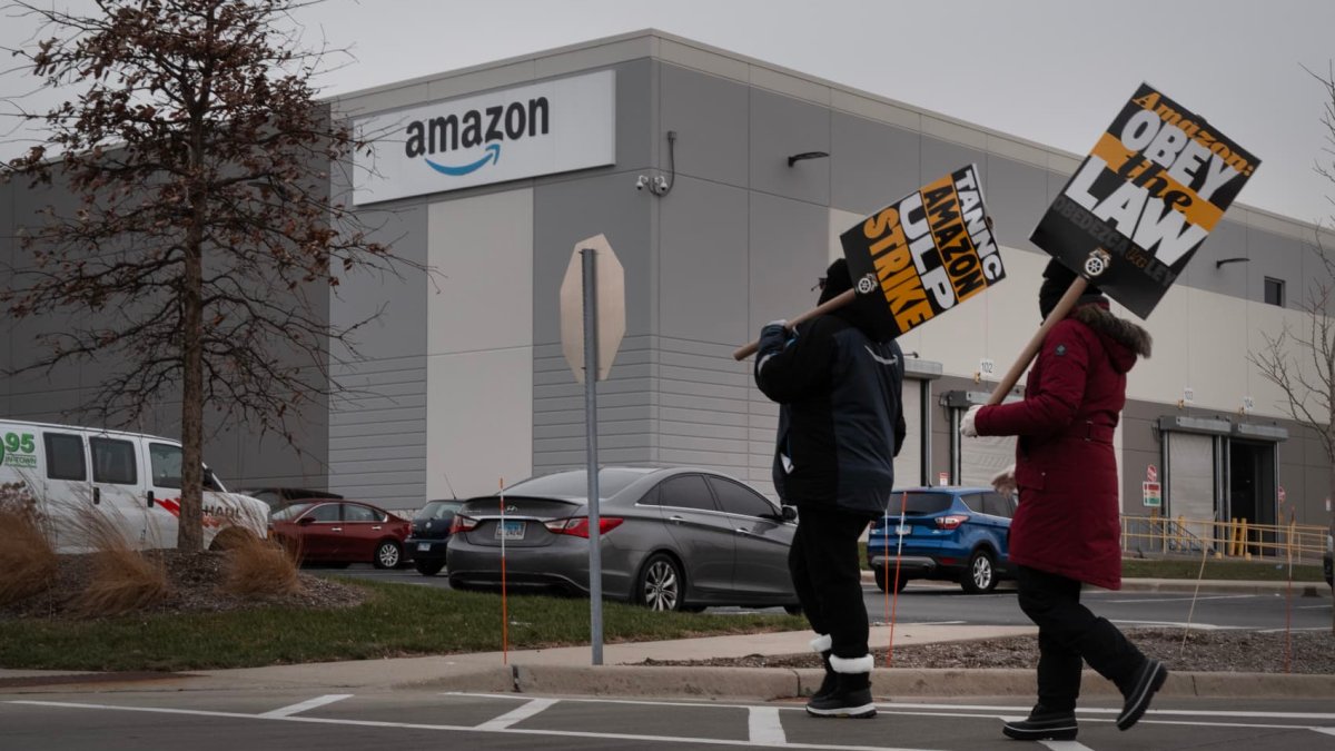 Amazon ‘anti-union propaganda,’ employee surveillance loom over labor ...