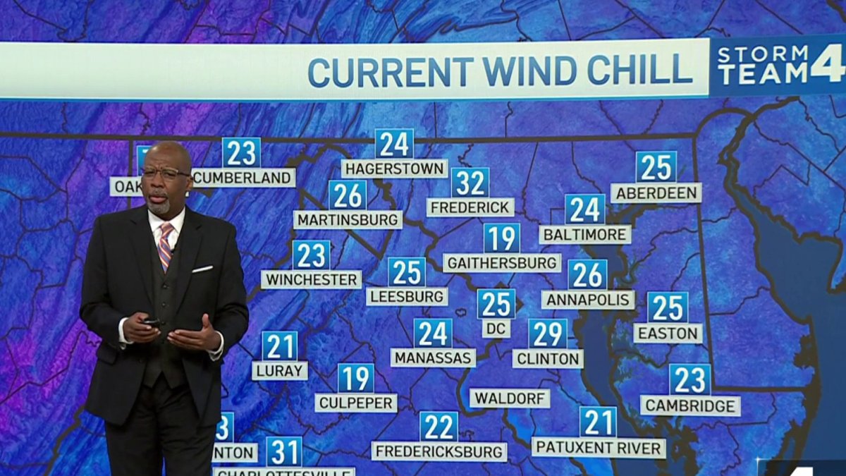 Daytime weather, Feb. 23 – NBC4 Washington