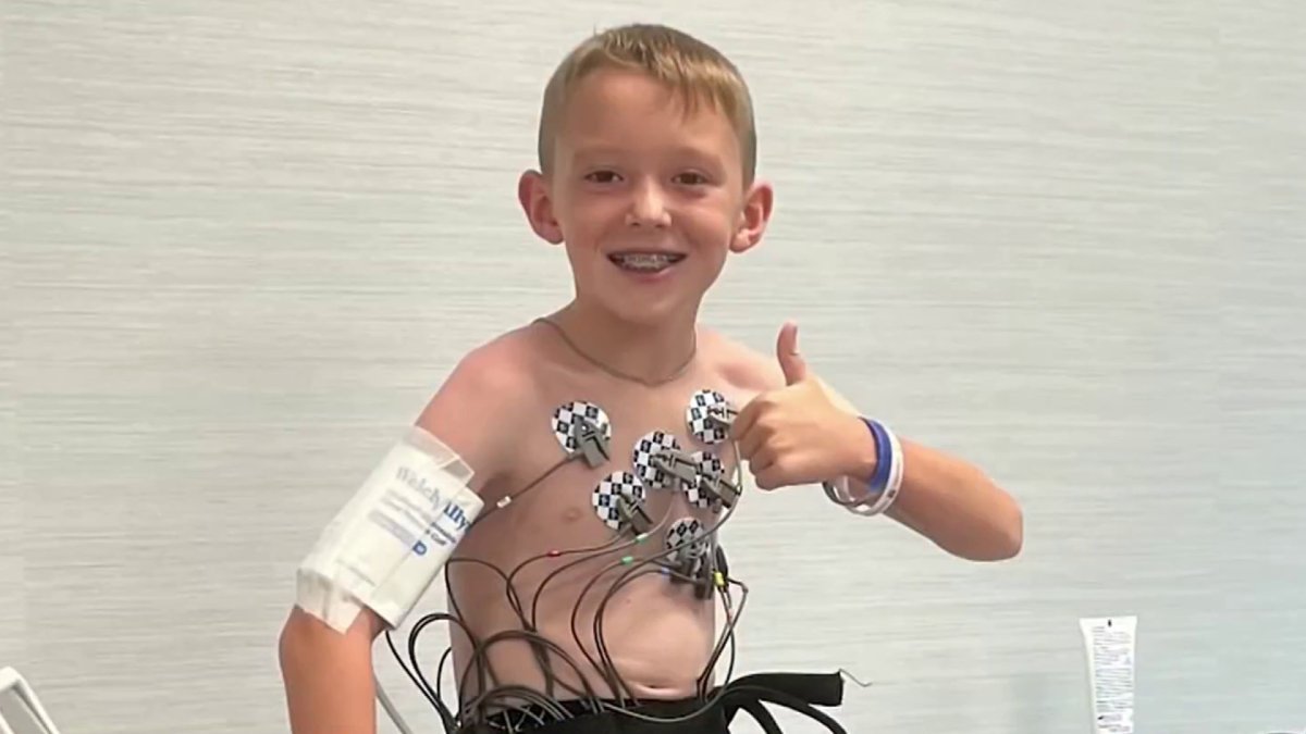 Boy who survived cardiac episode spreads message about heart health ...