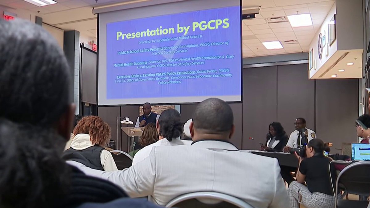 Prince George’s parents flag safety concerns at town hall – NBC4 Washington