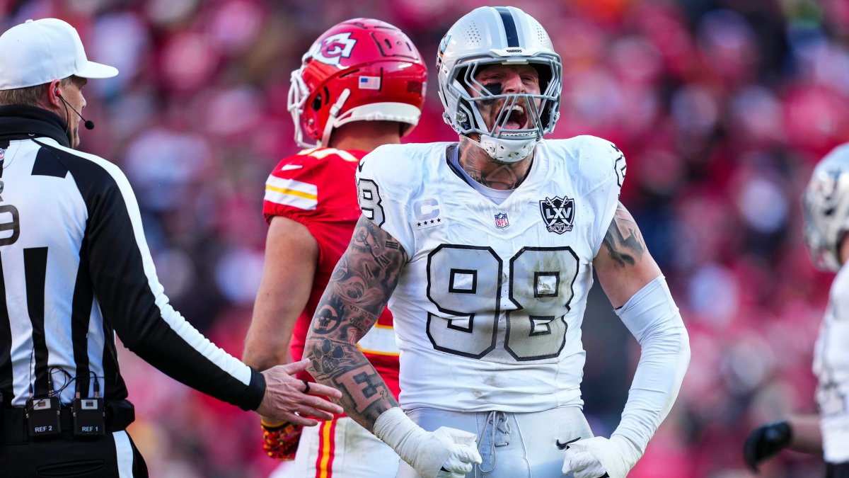 Raiders’ Maxx Crobsy signs record-breaking contract extension – NBC4 ...