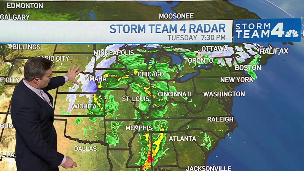 Weather Alert for stormy Wednesday: The News4 Rundown – NBC4 Washington