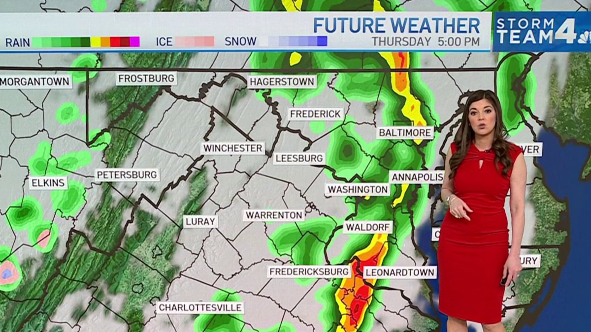 Storm Team4 afternoon forecast: March 20 – NBC4 Washington