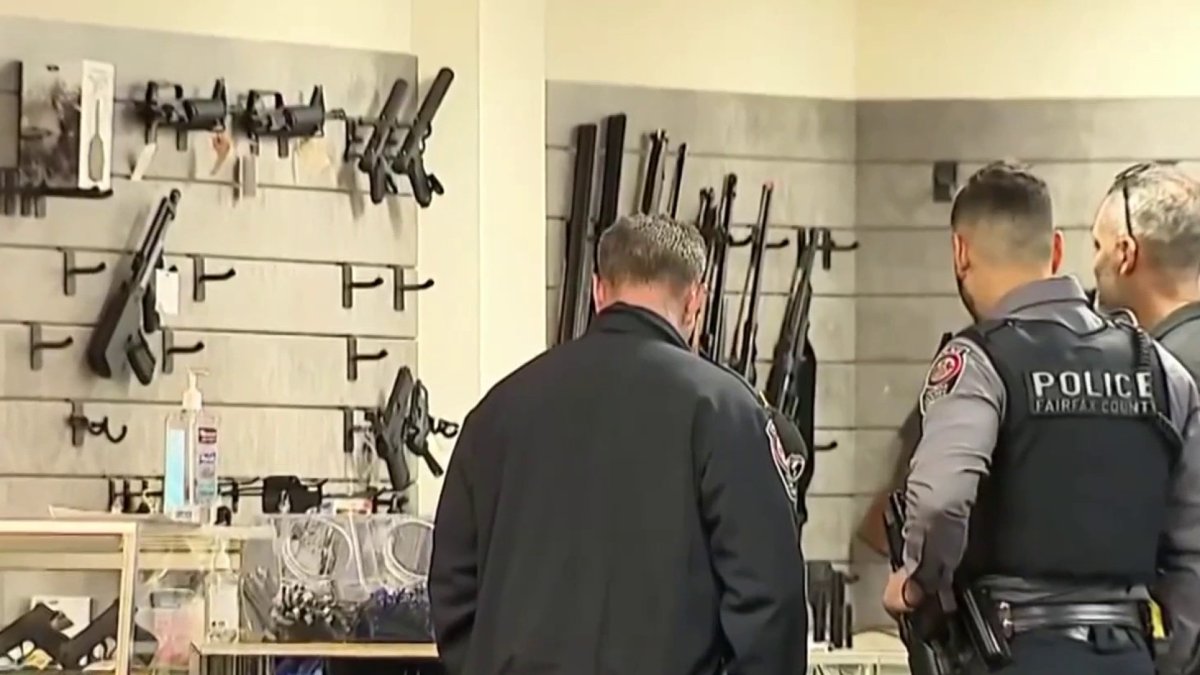 Virginia gun store hit by burglars for 3rd time in 2 years: The News4 ...
