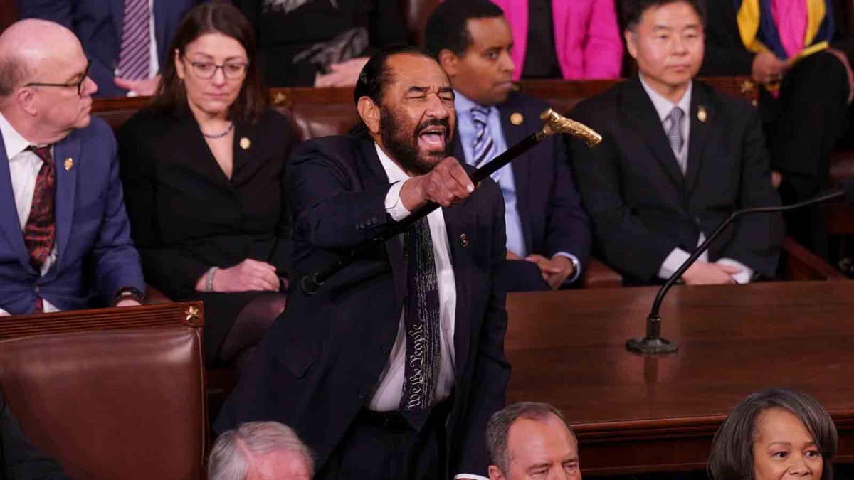 Who is Al Green? Texas Democrat removed from Donald Trump’s address ...