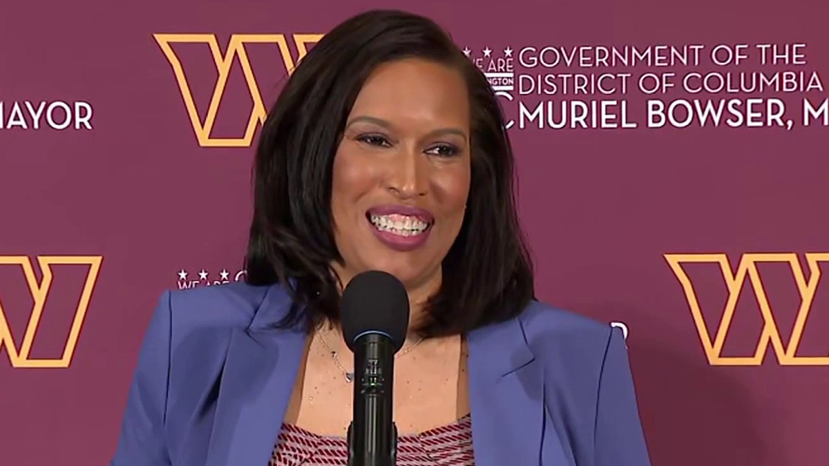 Why DC mayor says now’s the time to invest in Commanders stadium – NBC4 ...