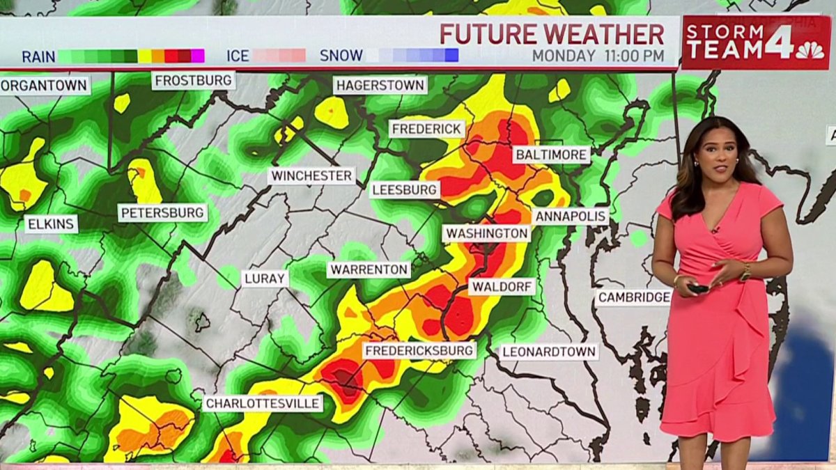 Midday weather, April 14 – NBC4 Washington