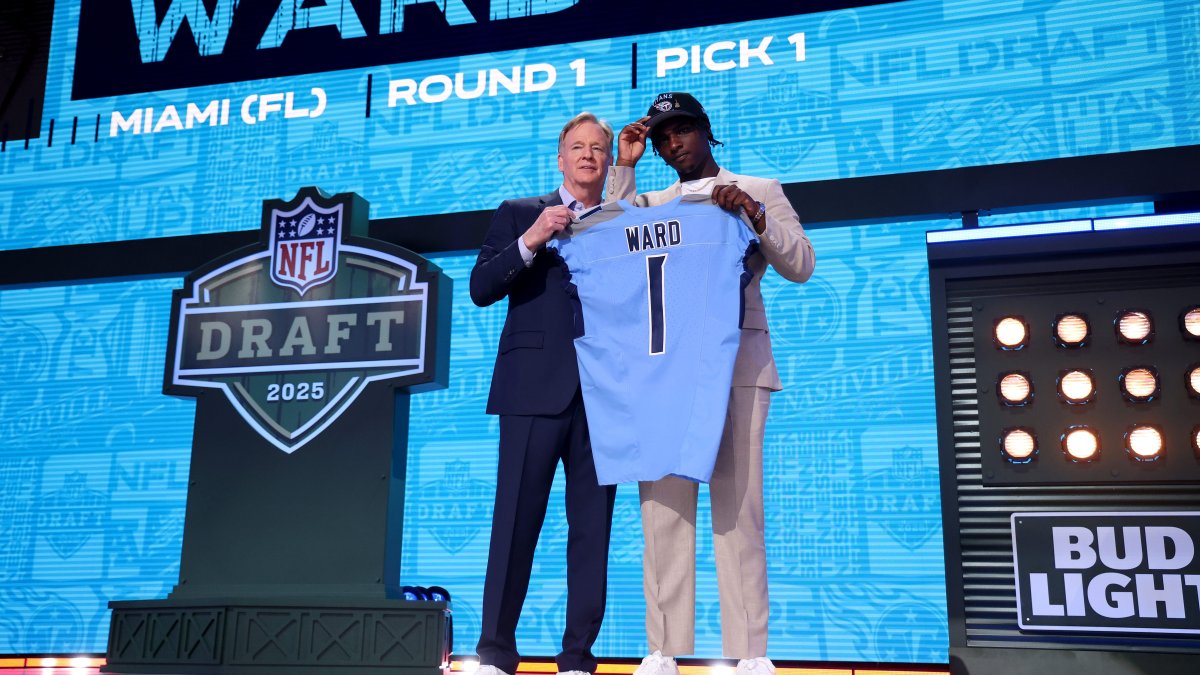 Titans select Miami QB Cam Ward with No. 1 pick of 2025 NFL Draft – NBC4 Washington