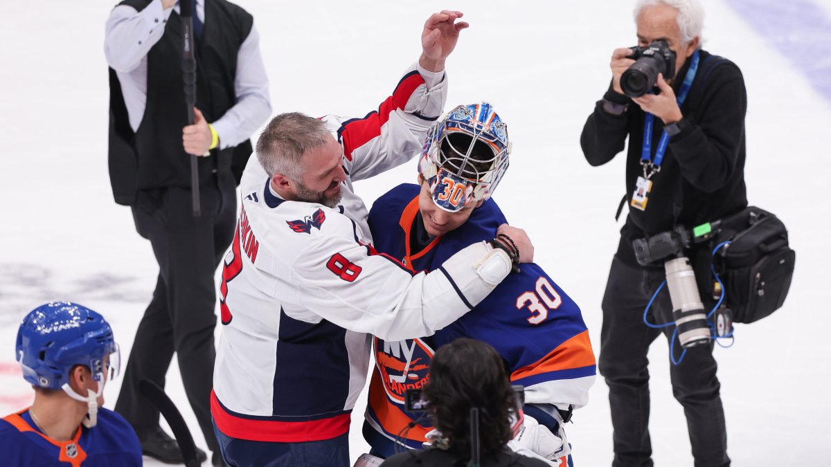 Islanders goalie Ilya Sorokin gave Alex Ovechkin historic memento – NBC4 Washington