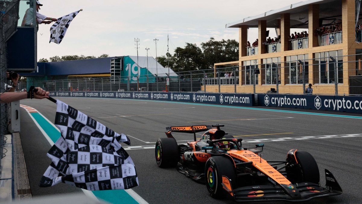 F1 Miami Grand Prix results: Oscar Piastri wins, Lando Norris 2nd – NBC4 Washington