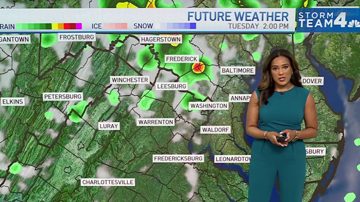 Midday weather, May 6 – NBC4 Washington