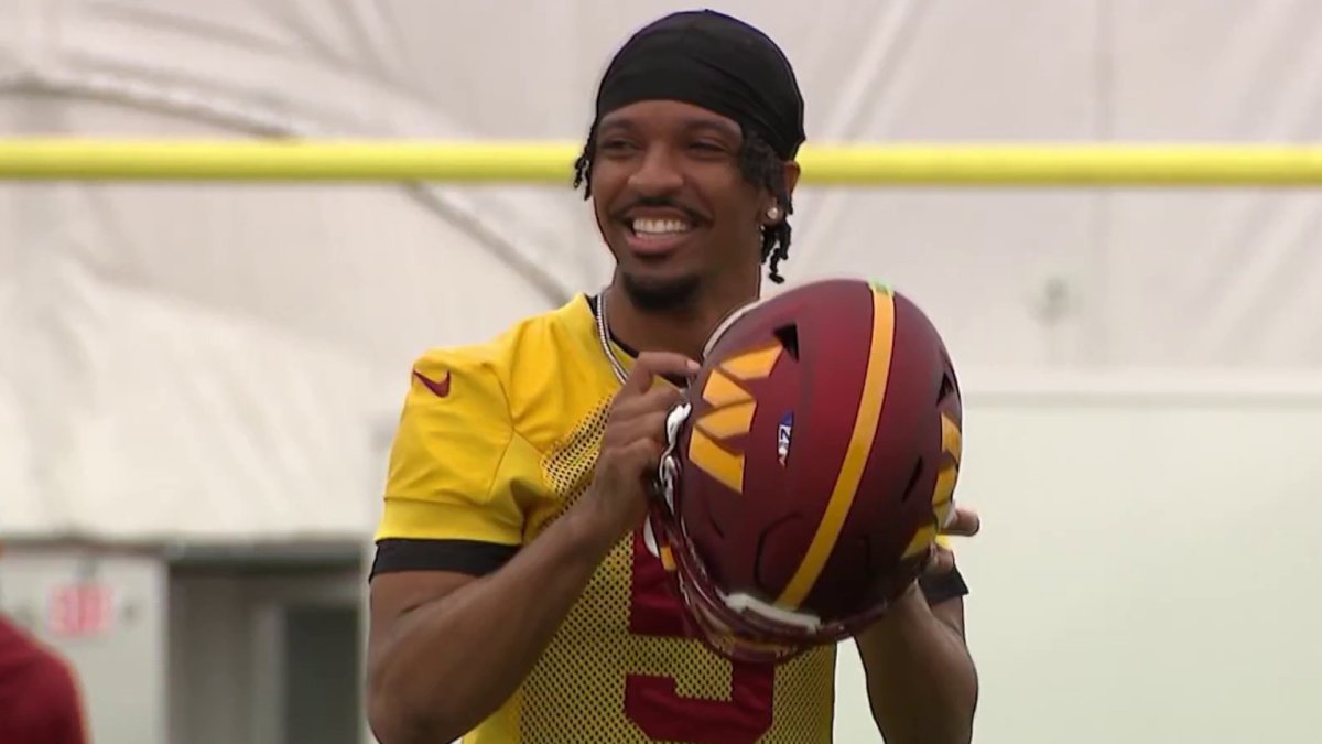 ‘He’s swole’: Did Daniels bulk up over the offseason? – NBC4 Washington