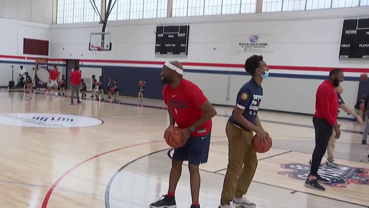 Mystics, Wizards unveil new basketball court at THEARC in SE DC – NBC4 ...