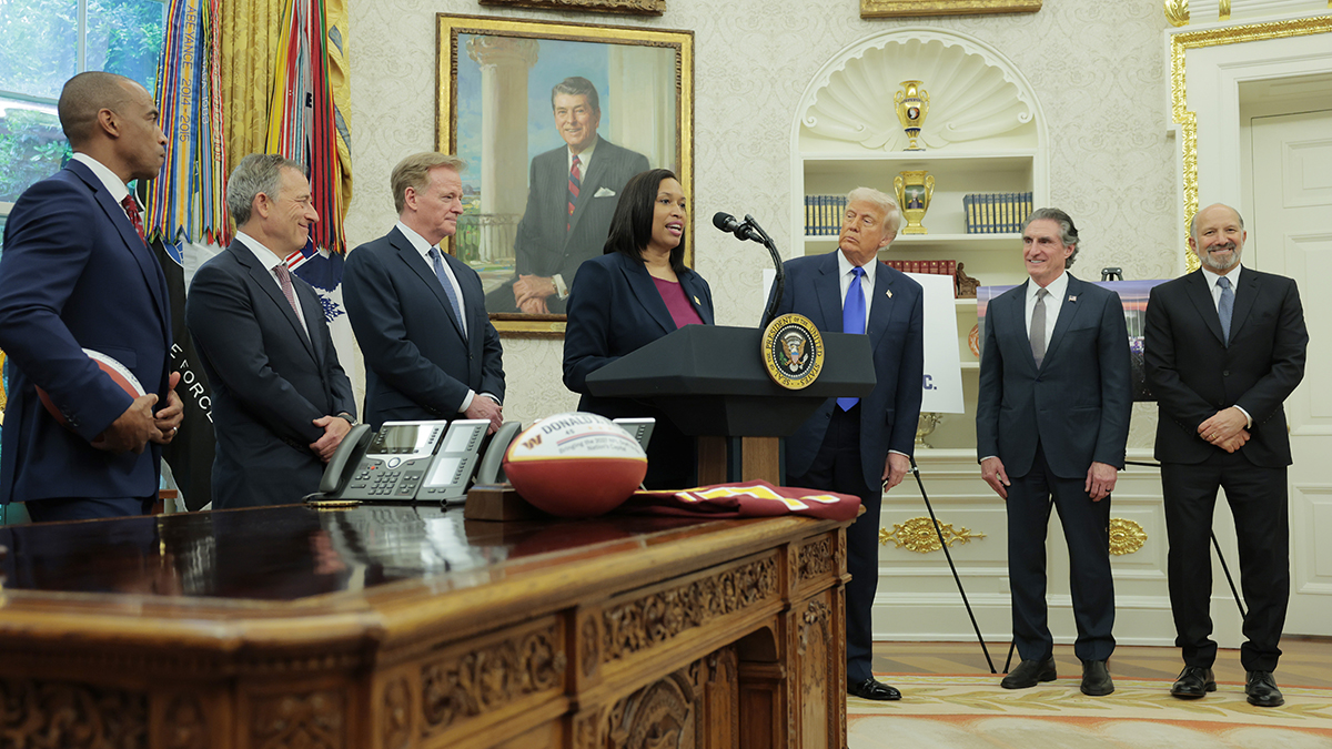 Trump announces the 2027 NFL draft will be in DC – NBC4 Washington