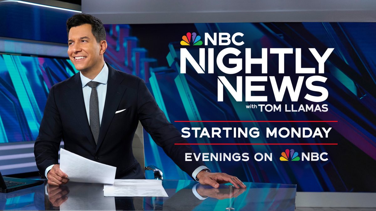 Tom Llamas to take over ‘Nightly News’ June 2 – NBC4 Washington