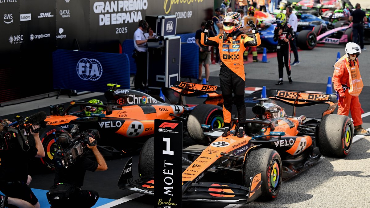 Oscar Piastri wins F1 Spanish Grand Prix after late safety car – NBC4 ...