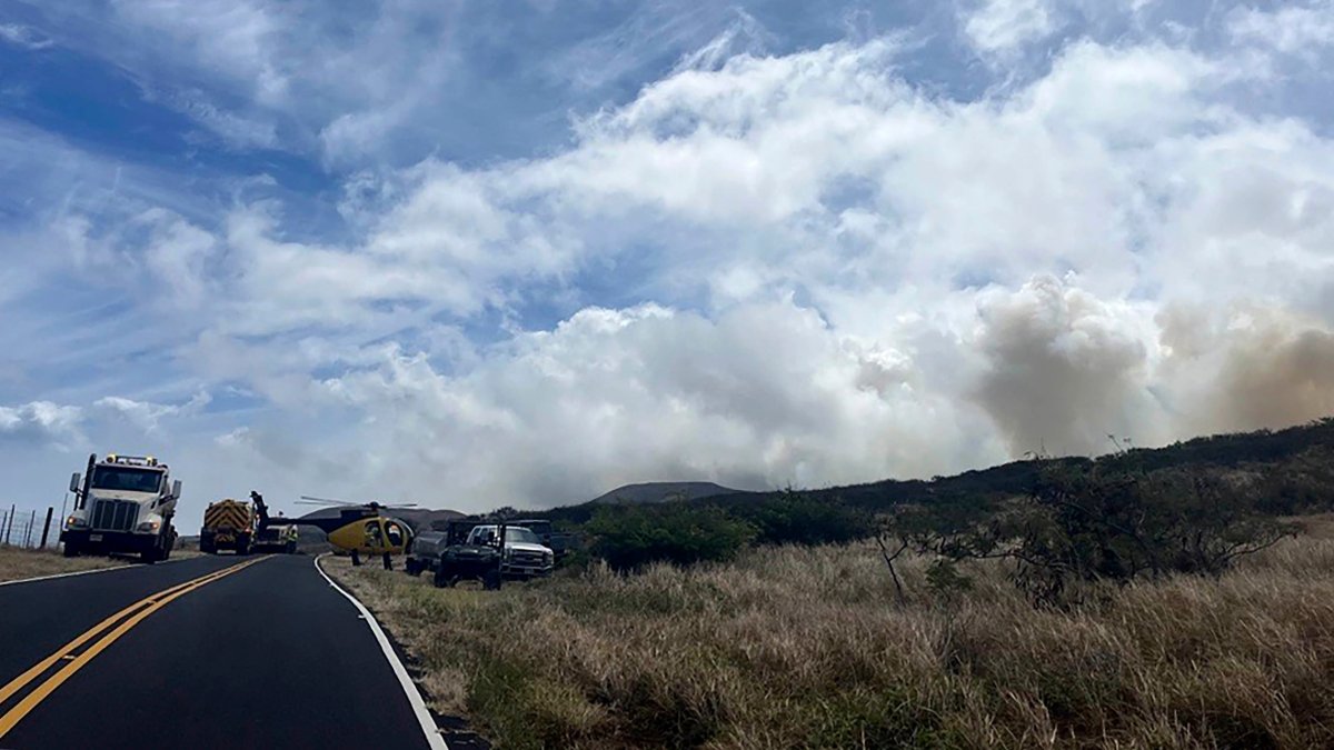 Brush fire in Hawaii forces evacuations, no structures burned – NBC 6 ...