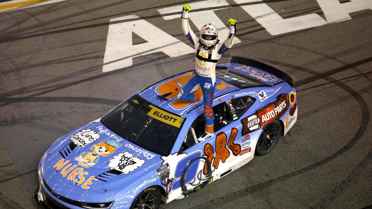 Chase Elliott scores home state win in Atlanta with last-lap pass – NBC4 Washington