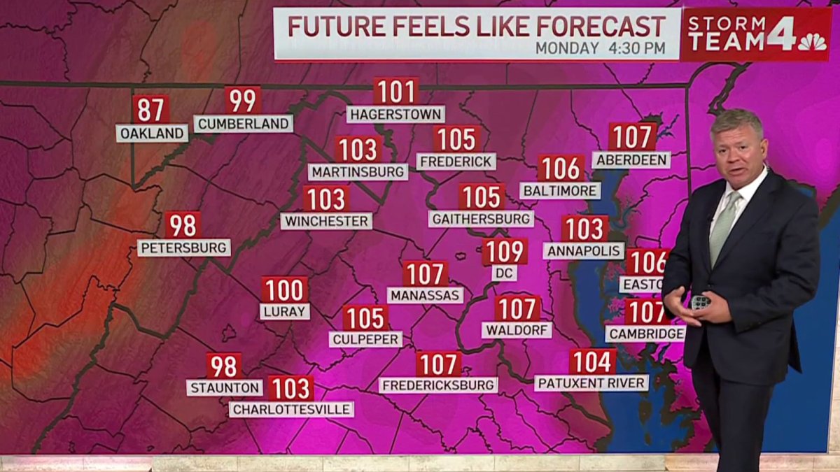 Midday weather, June 23 – NBC4 Washington