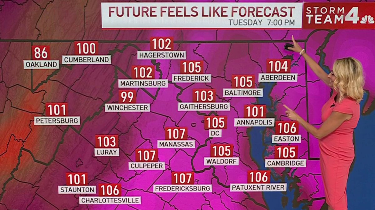 Storm Team4 morning forecast: June 24 – NBC4 Washington
