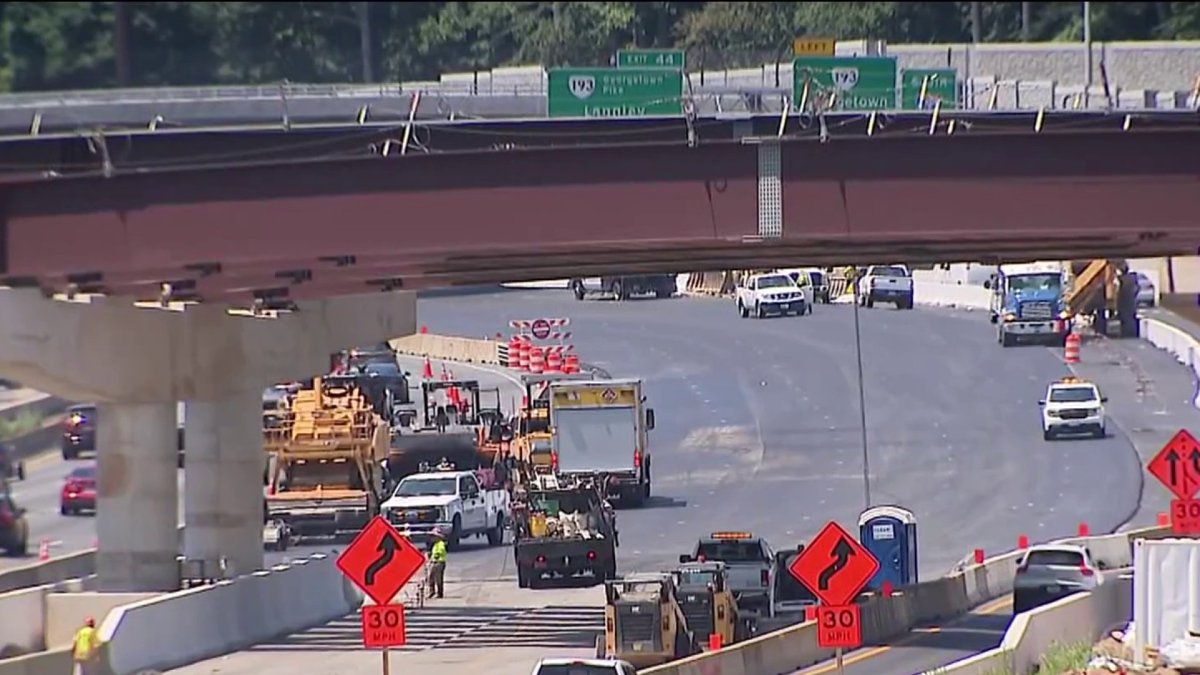 Beltway outer loop work in McLean this weekend – NBC4 Washington