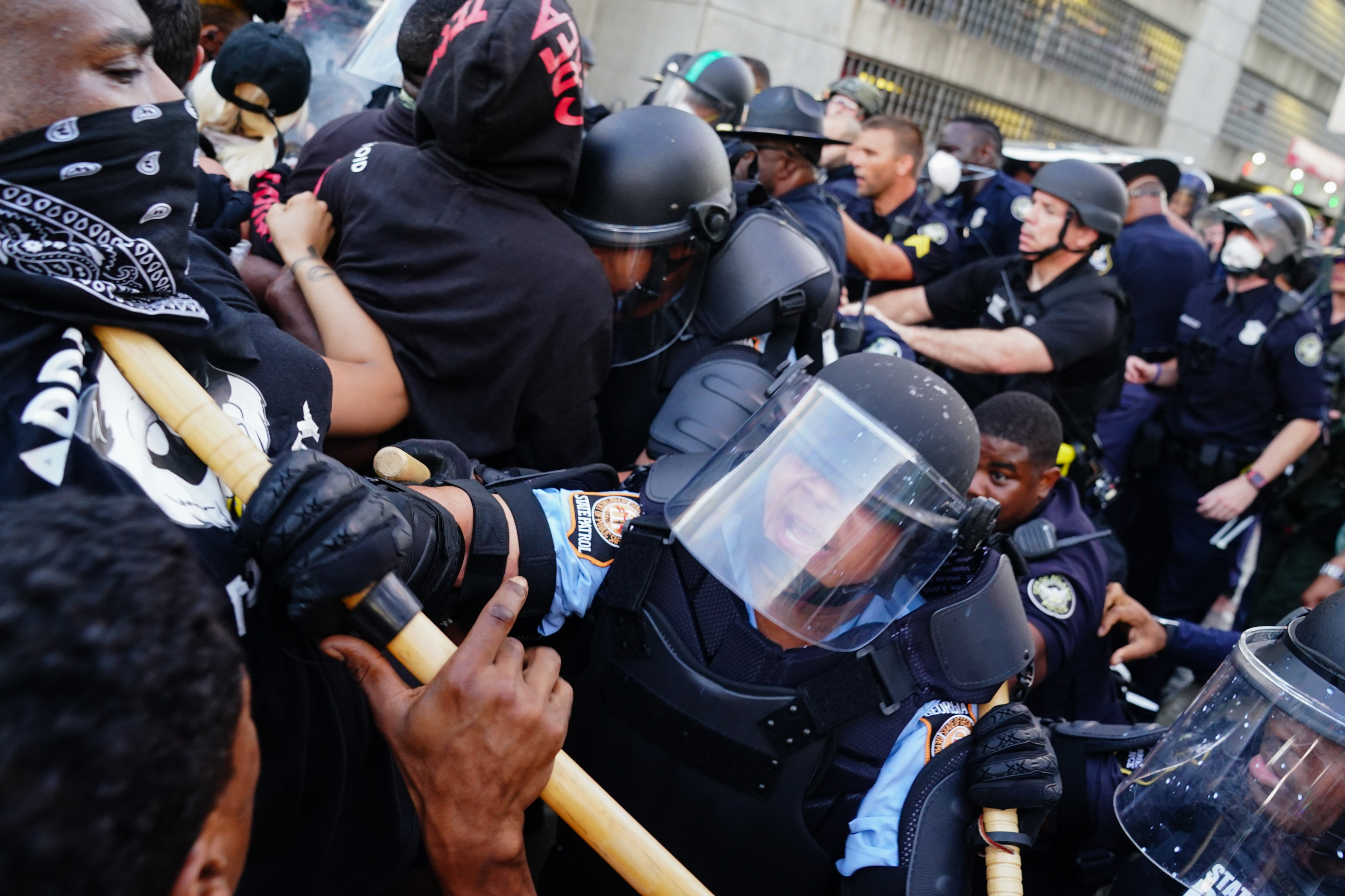 Some far-left groups encourage protests to turn violent: Experts – NBC4 ...