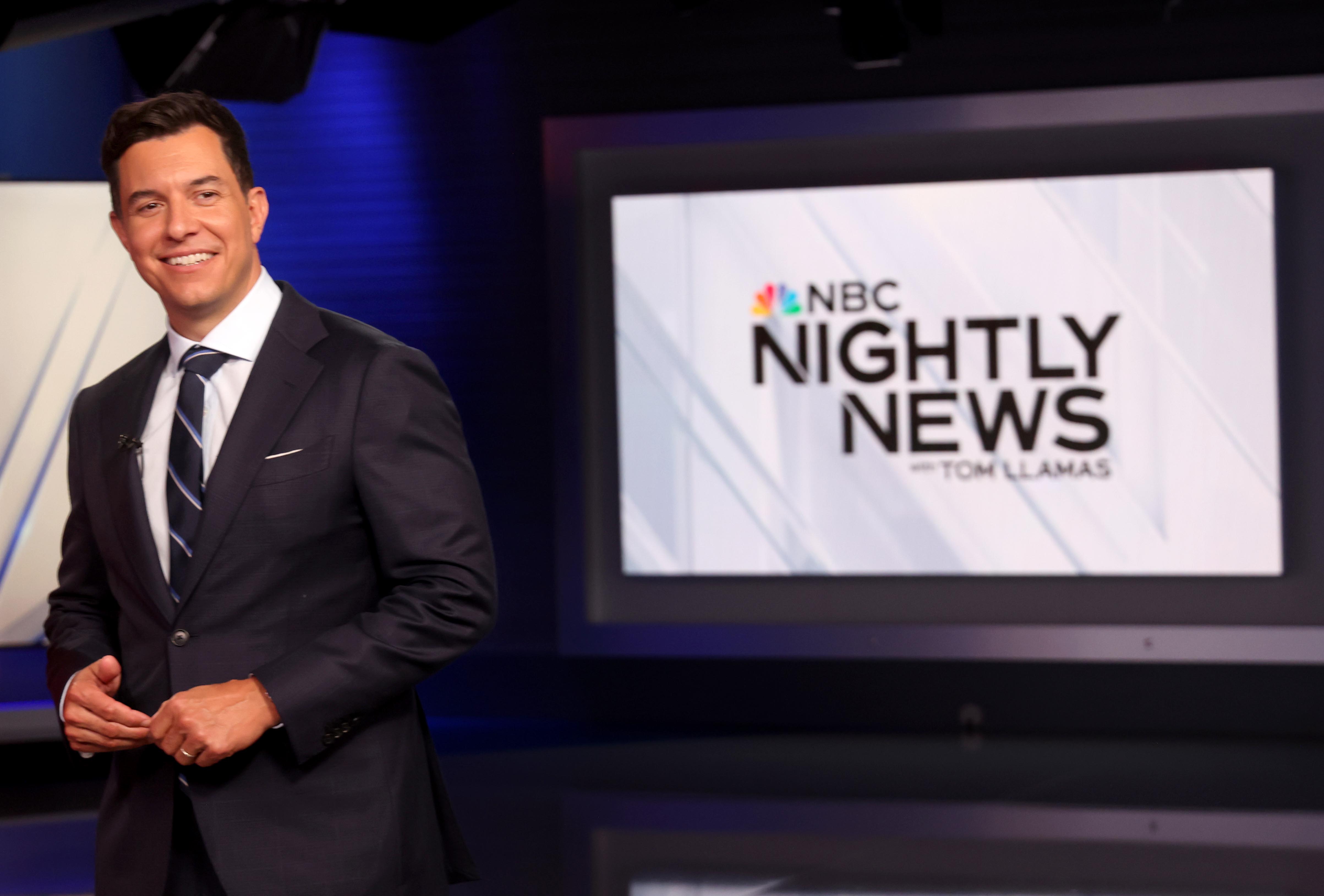 Tom Llamas ready to put his stamp on ‘NBC Nightly News’ – NBC4 Washington