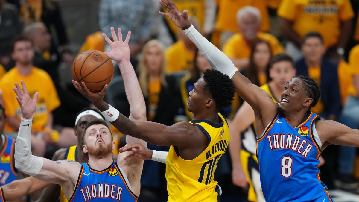 Pacers beat Thunder 116-107 in Game 3 to take 2-1 NBA Finals lead ...