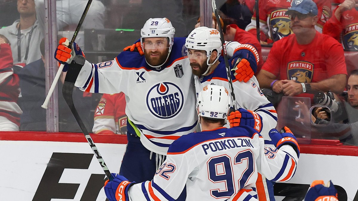 Oilers’ Draisaitl scores OT winner again, beat Panthers in Game 4 ...