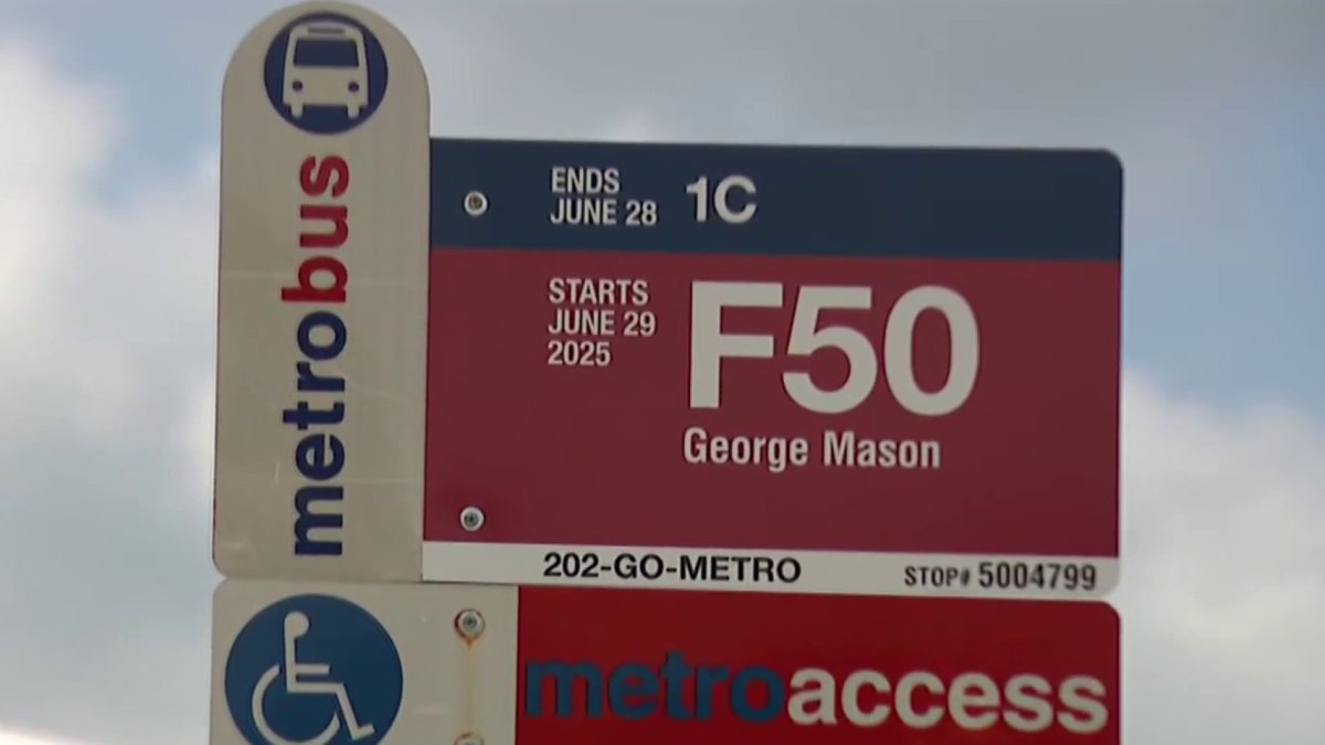 Riders try out new Metrobus routes after route changes – NBC4 Washington
