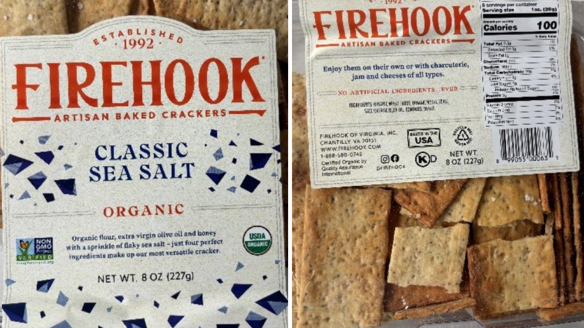 Firehook cracker recalled for sesame, 11 states impacted – NBC4 Washington