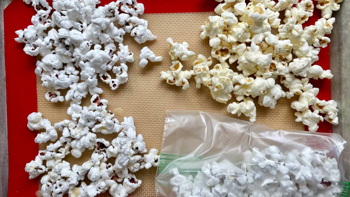 People are freezing popcorn on TikTok. I tried the trend – NBC4 Washington