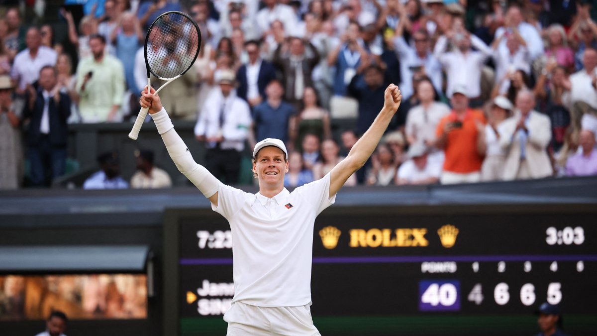 Jannik Sinner wins 2025 Wimbledon title over Carlos Alcaraz – NBC4 ...