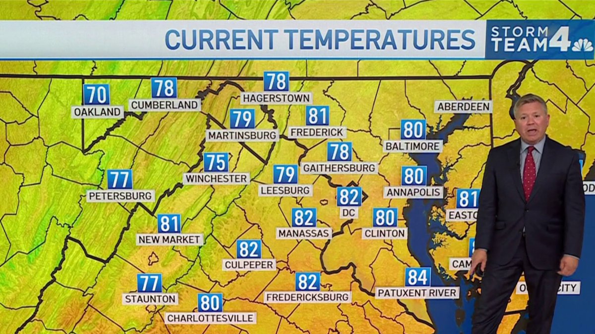 Storm Team4 afternoon forecast: July 4, 2025 – NBC4 Washington