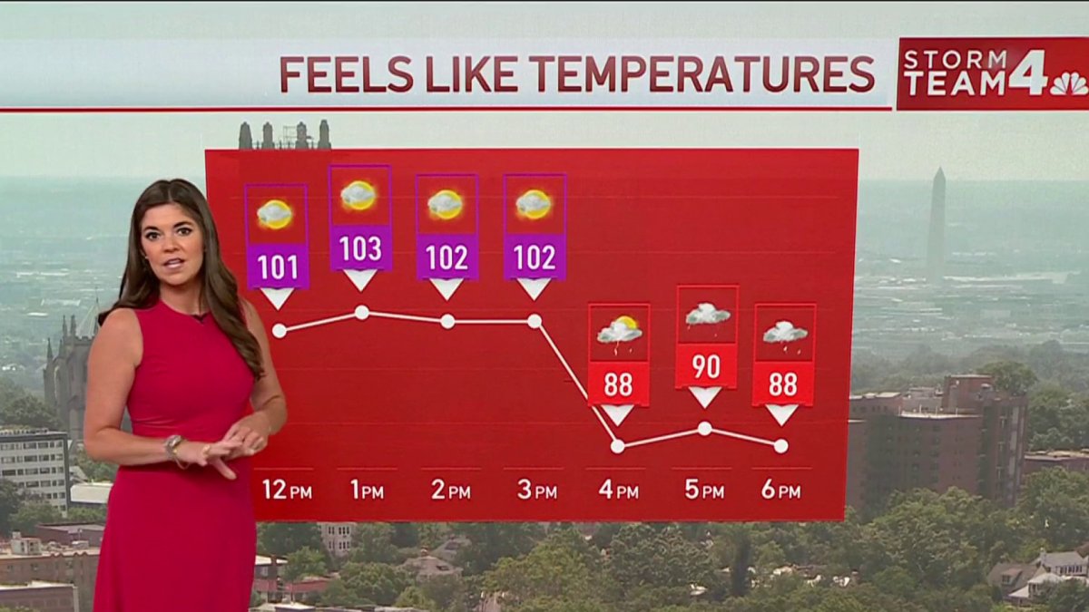 Storm Team4 forecast: July 8, 2025 – NBC4 Washington