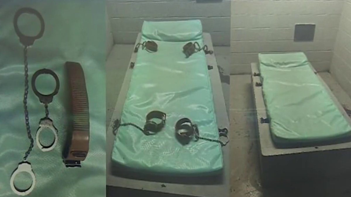 Report criticizes use of four-point restraints in prison: The News4 ...