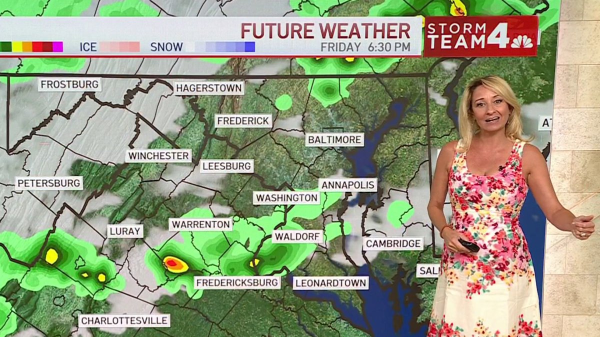 Evening weather, July 25 – NBC4 Washington