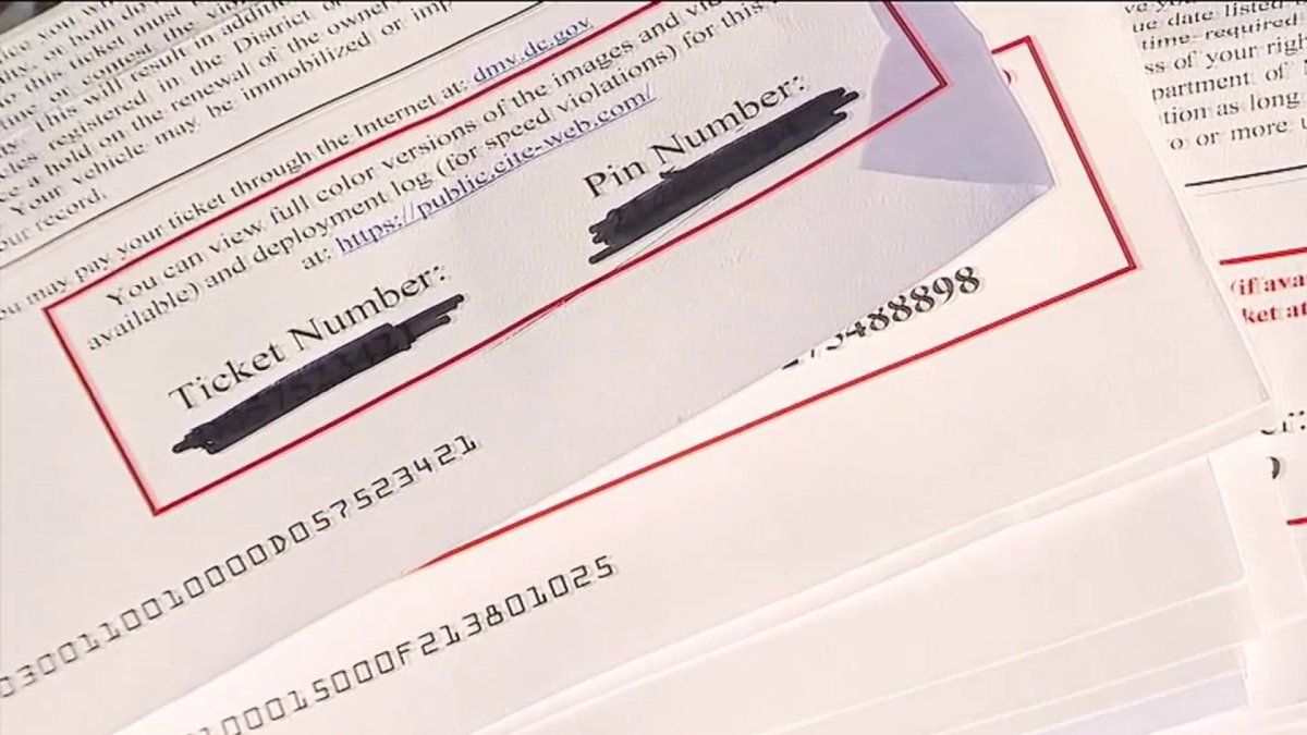 DC driver’s stolen license plate racks up $16,000 in fines – NBC4 ...