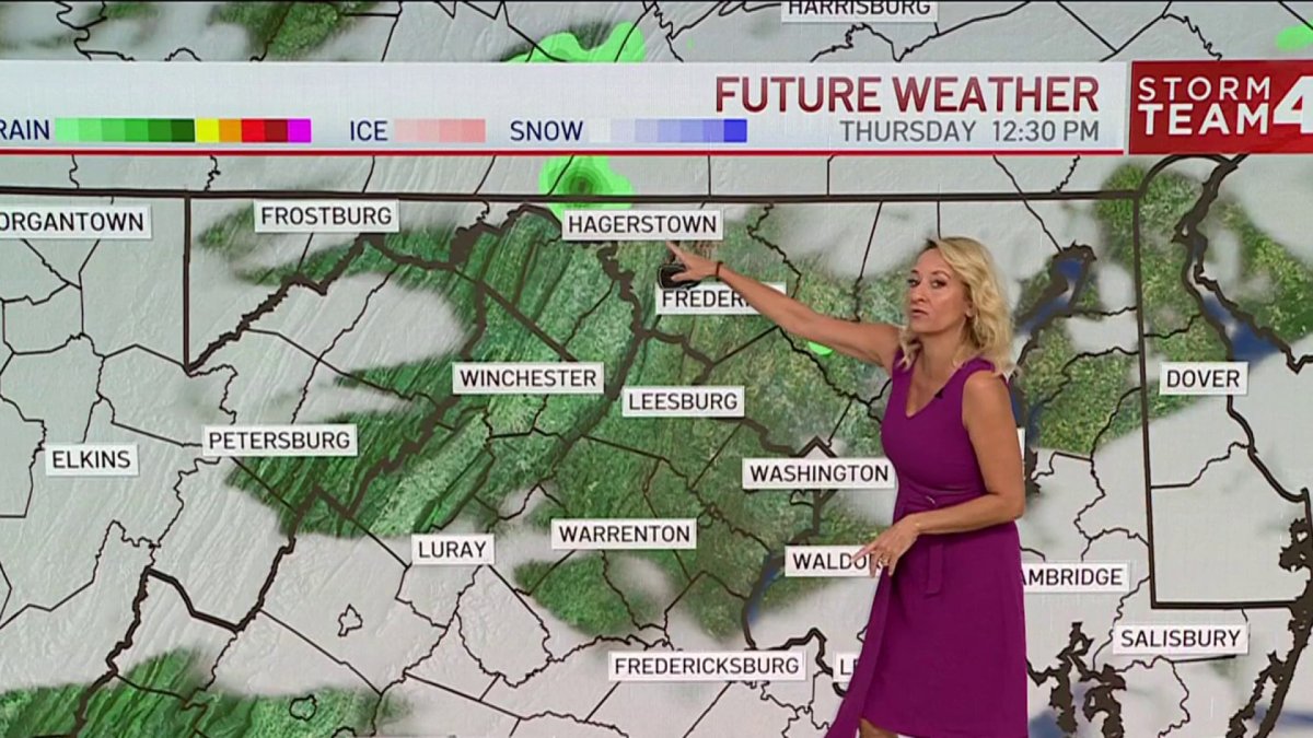 Morning weather, July 31 – NBC4 Washington
