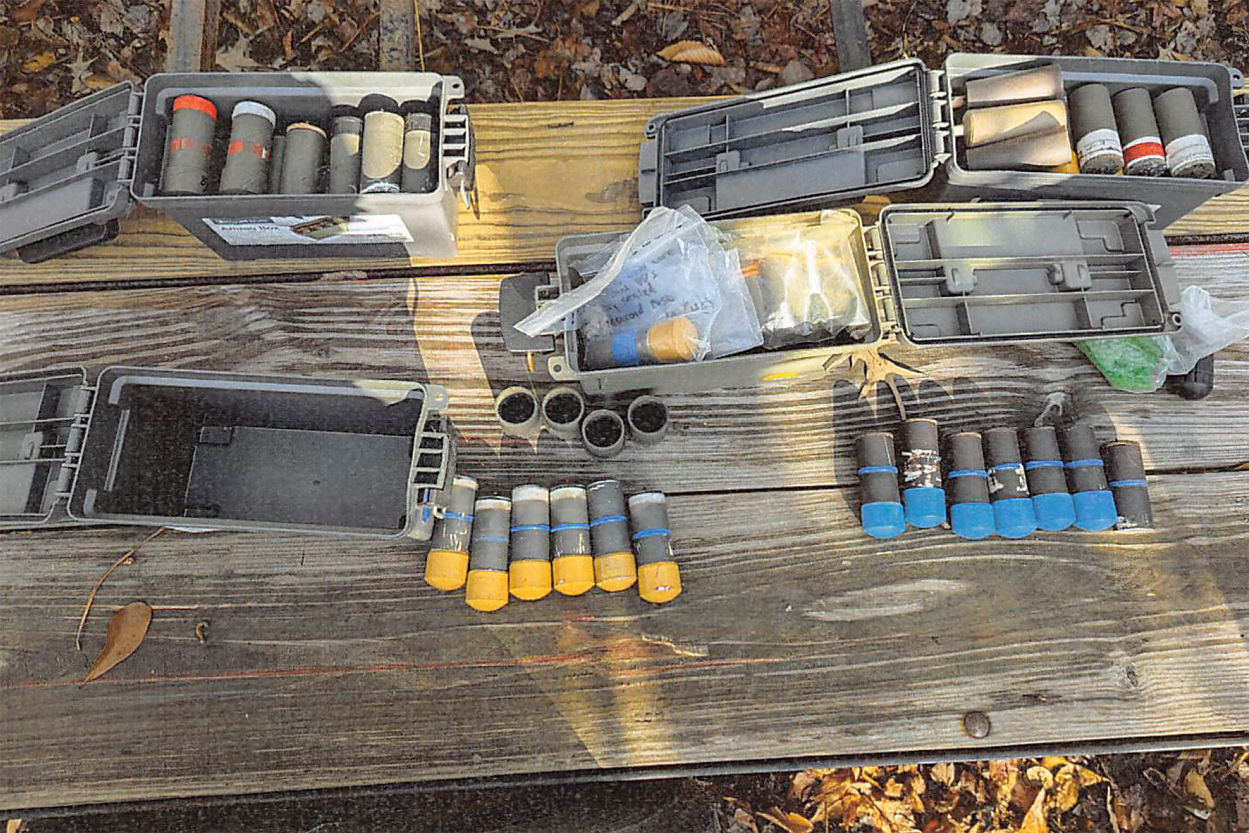 Man pleads guilty to bomb stockpile, Biden photo as target – NBC4 ...