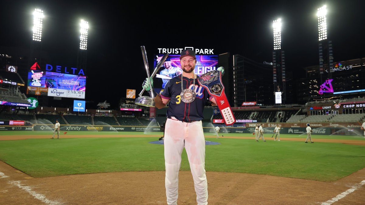 Mariners catcher Cal Raleigh wins 2025 MLB Home Run Derby – NBC4 Washington