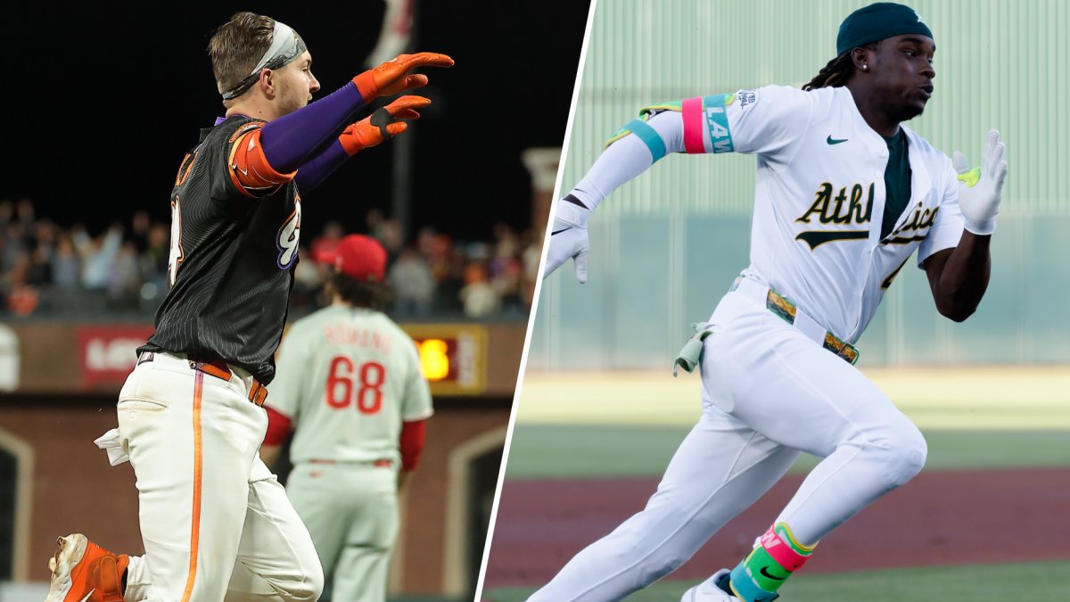 Giants and Athletics make history with inside-the-park home runs – NBC4 ...