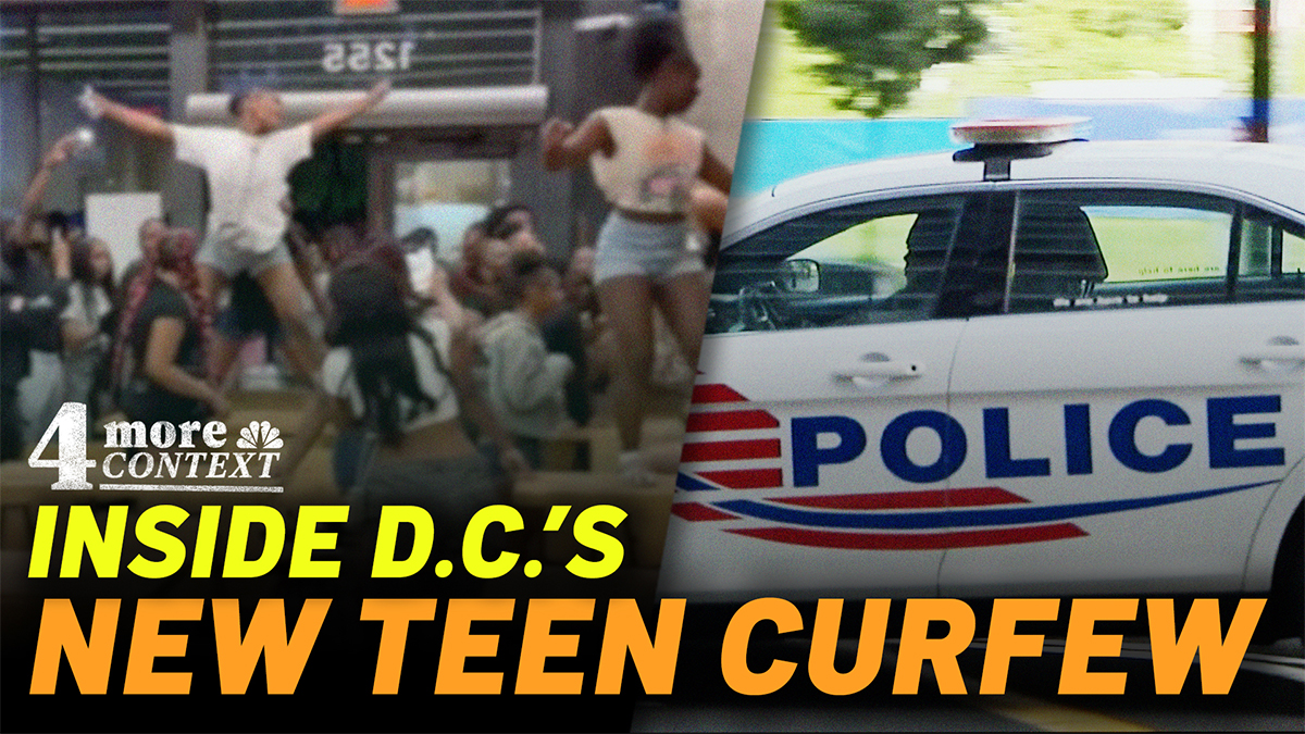 DC’s new teen curfew cxplained: What changed and why it matters – NBC4 Washington