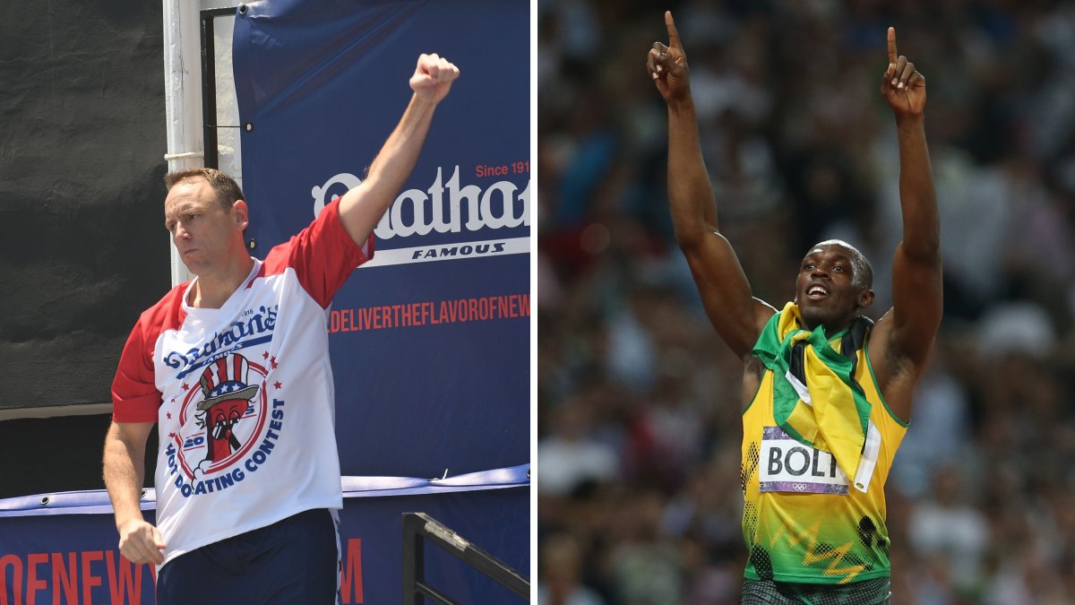 Usain Bolt vs. Joey Chestnut: TikTok’s ‘greatest hypothetical’ – NBC4 ...