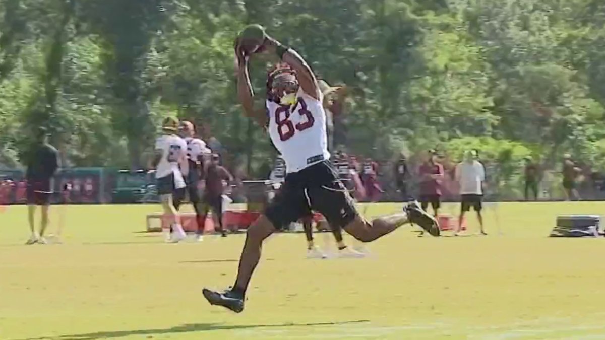 Pickle ball? Why Commanders rookie keeps receivers room stocked with ...