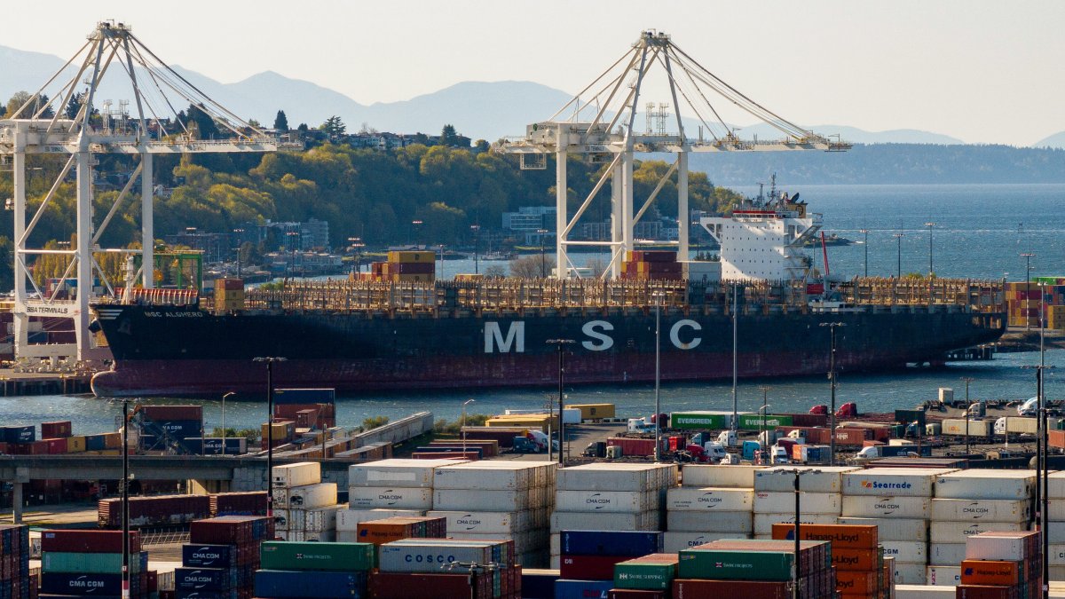 Captain arrested on suspicion of operating container ship drunk – NBC4 ...